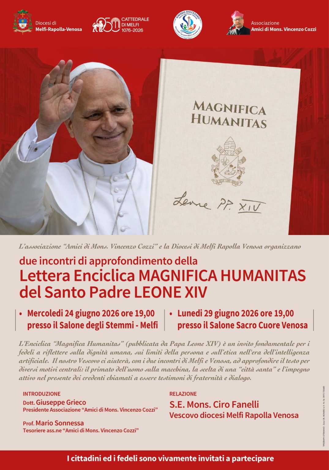 Enciclica “Magnifica Humanitas” – Lectio magistralis del Vescovo ...